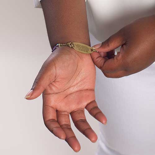 Waterproof ID Tags - Medical Alerts | Lauren's Hope