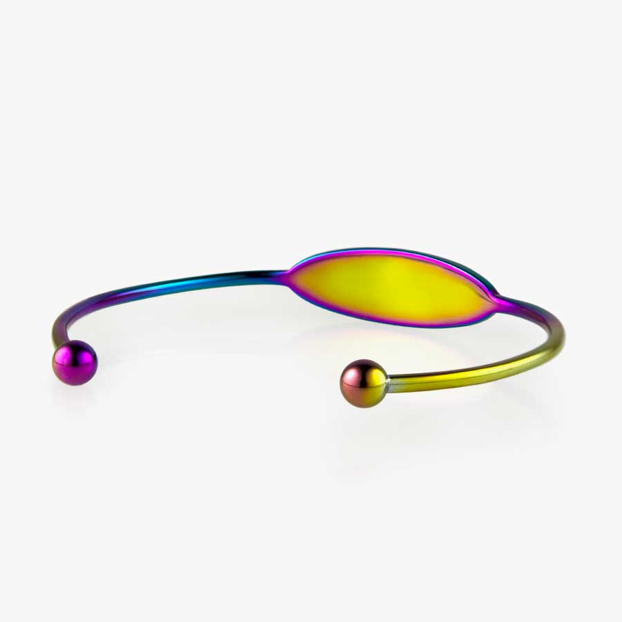 Magic Micro Medical ID Cuff Bracelet | Lauren's Hope