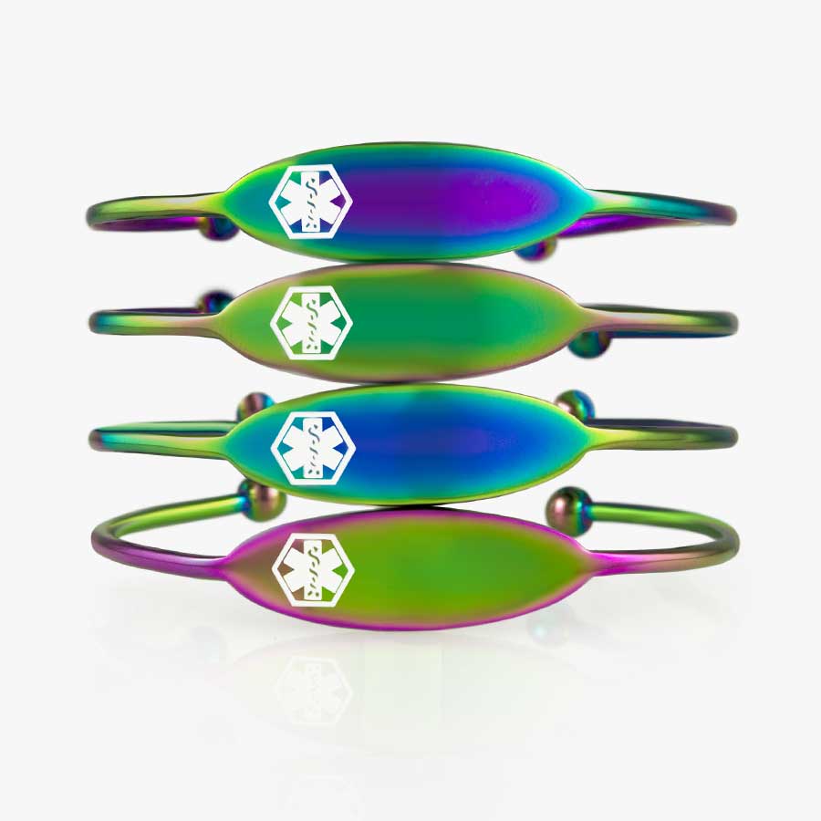 Magic Micro Medical ID Cuff Bracelet | Lauren's Hope