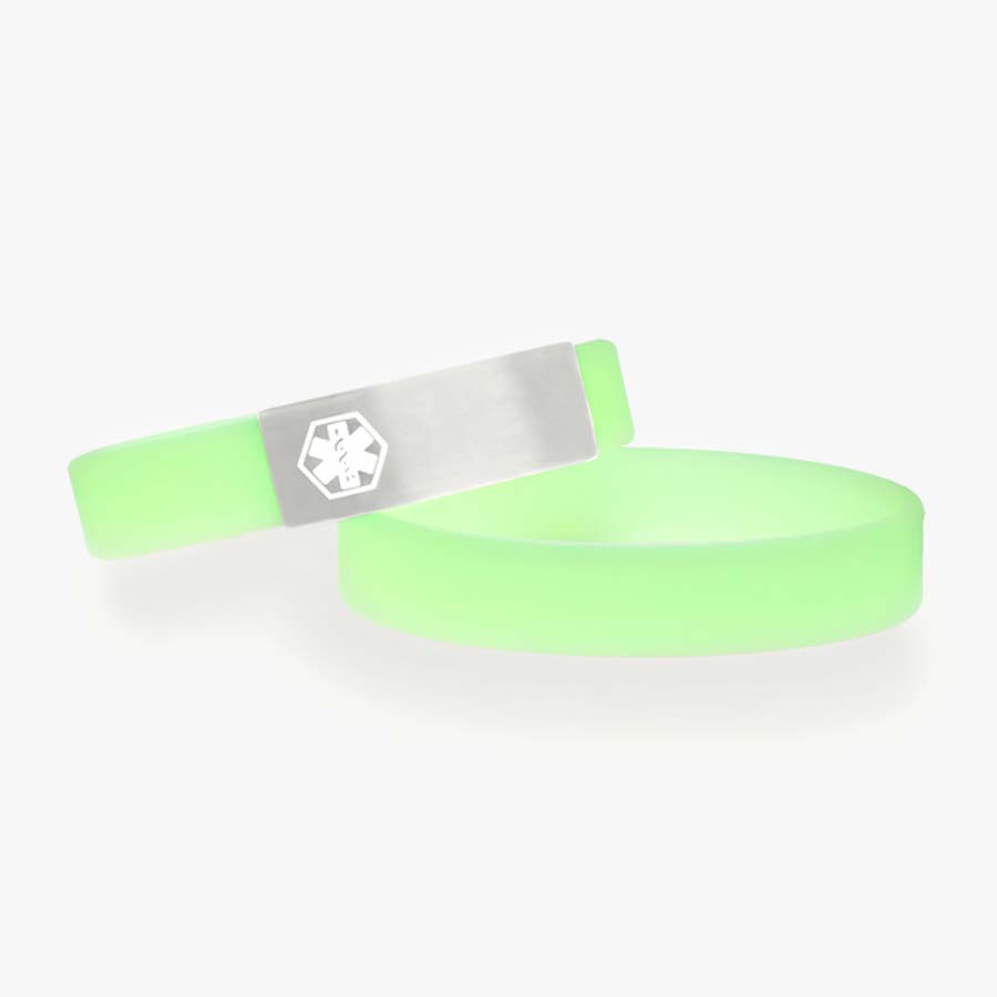 ActiveWear Sport Green Glow-In-The-Dark Medical ID