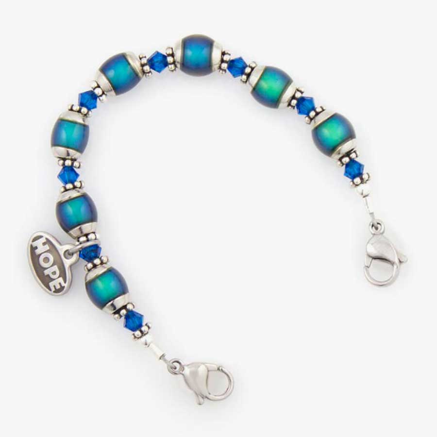 Color Changing Mood Beads Medical ID Bracelet