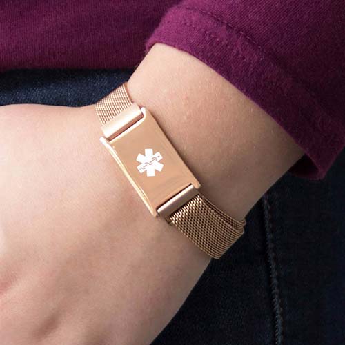 Silicone Medical Alert Bracelets For Women, Men and Kids | Lauren's Hope